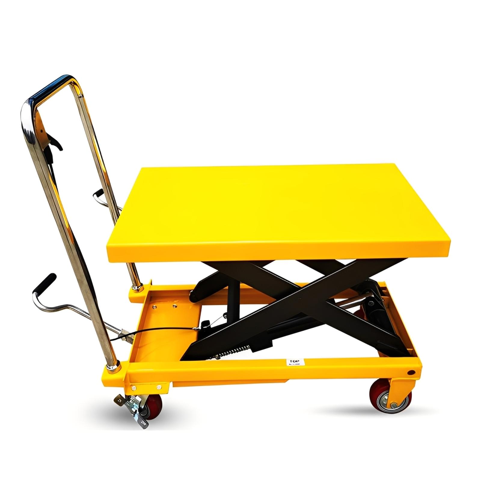 Jual Hydraulic Table Trolley 150 kg – Troli Hidrolik Mini Foot-Operated ...