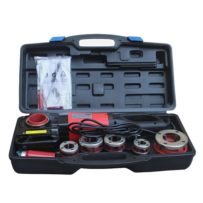 NEPTR-02 Handheld Steel Pipe Threading Machine 1/2"-2" / Mesin Senai ...