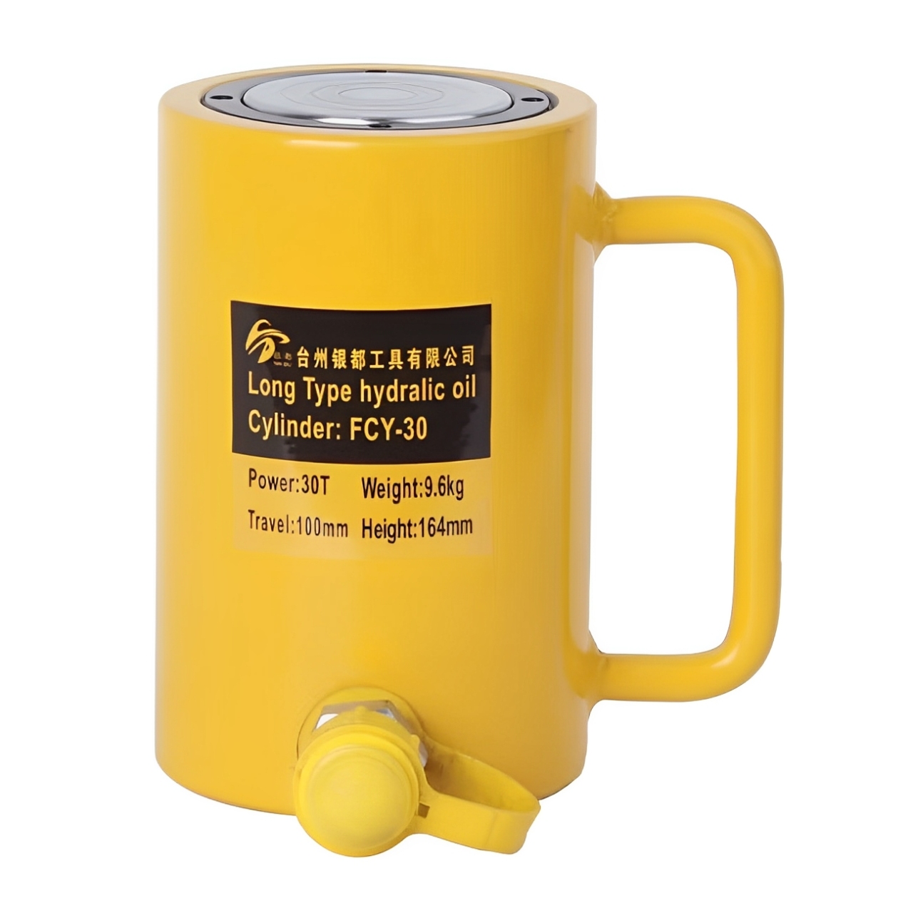 Jual Hydraulic Cylinder Jack FCY-30 (30 Ton, 100 mm) / Hydraulic Cylinder Ram Harga Murah